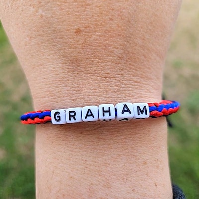 Personalized Childhood Brain Cancer Awareness Bracelet, Gold & Silver ...