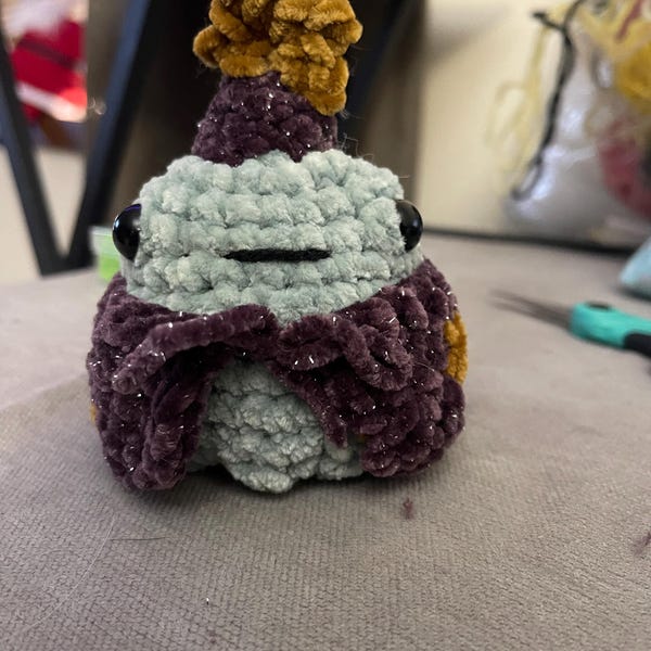 Wizard Frog Crochet Pattern / Magic Frog Crochet / US PDF Pattern ...