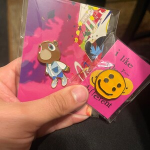 CPFM Smiley Pin With Diamonds - Etsy