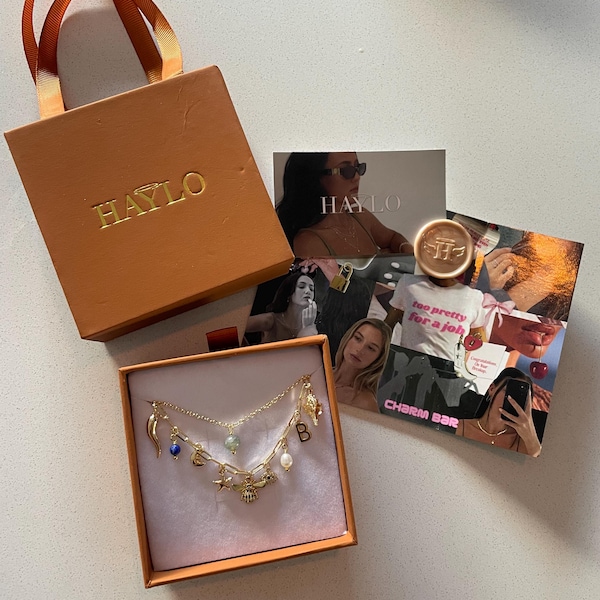 Build Your Own Dainty Charm Necklace Customizable Charm Necklace Custom ...