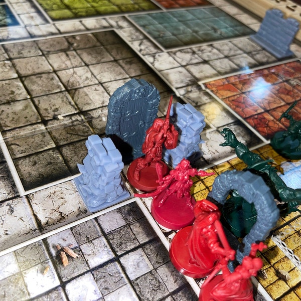 25mm Traps Heroquest Compatible Floor/wall HD Dungeon Terrain Miniature ...