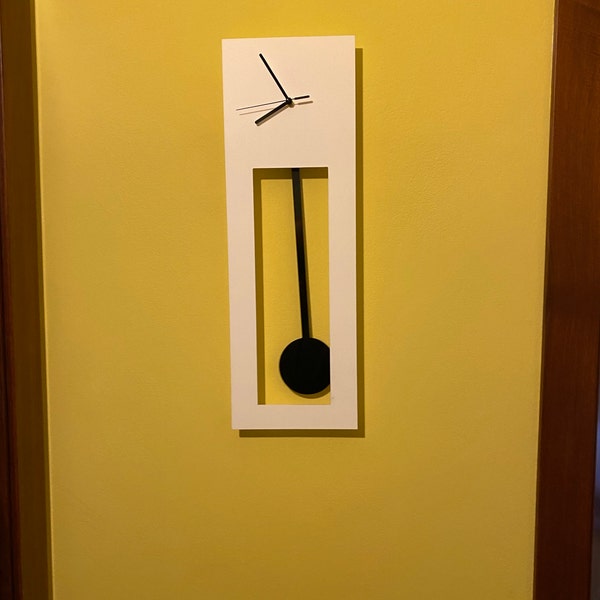 Bluntly Modern Design - Modern Grandfather Pendulum - Wall Clock ...