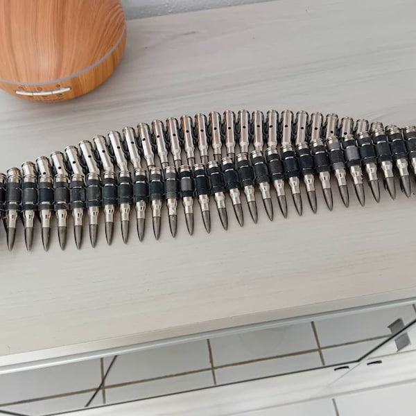 Bullet Belt,punk Belt,gothic Belt,heavy Metal Bullet Belt,punk Fashion ...