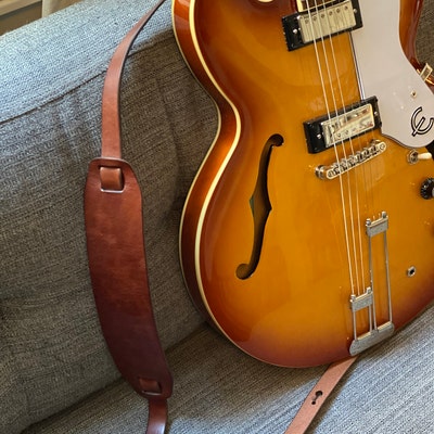 Leather Guitar Strap Custom Guitar Strap Handmade Guitar Strap ...