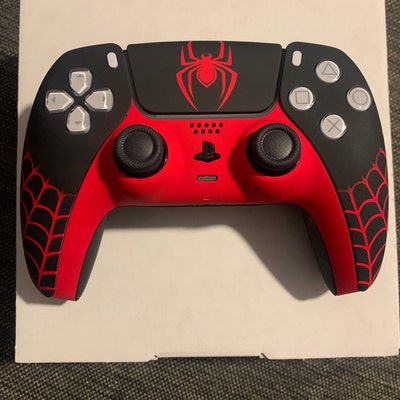 Custom Spiderman Miles Morales Themed Playstation 5 PS5 Dualsense ...