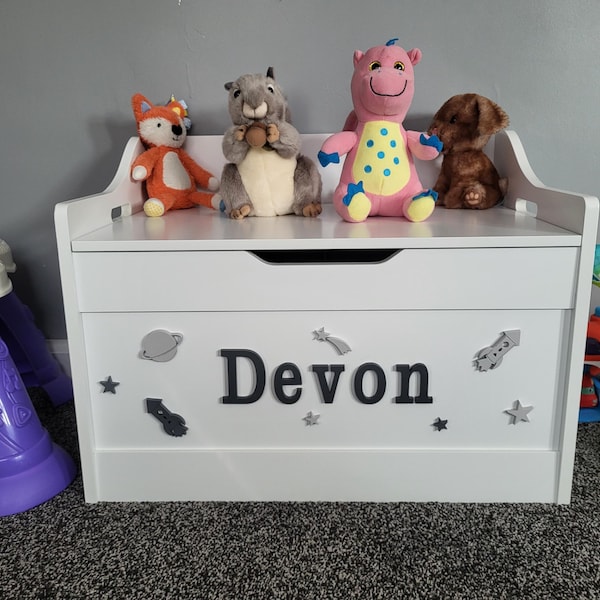 Personalised Toy Box - Etsy