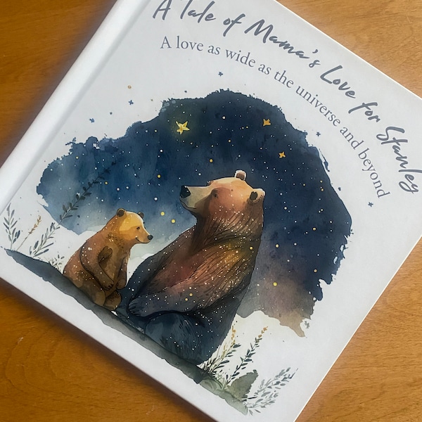 Mother's Day Book for Mum, Gift for Wife, Personalized Book for Mom ...