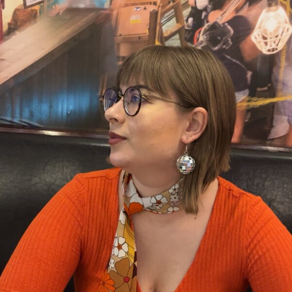 White Linen Blend Triangle Scarf Headband With Elastic Back, Boho ...