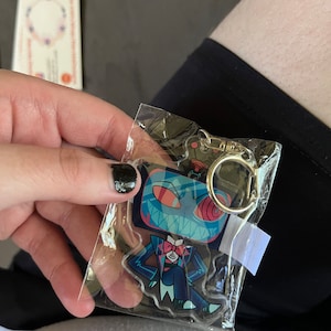 Invader Zim Keychain DIB - Etsy