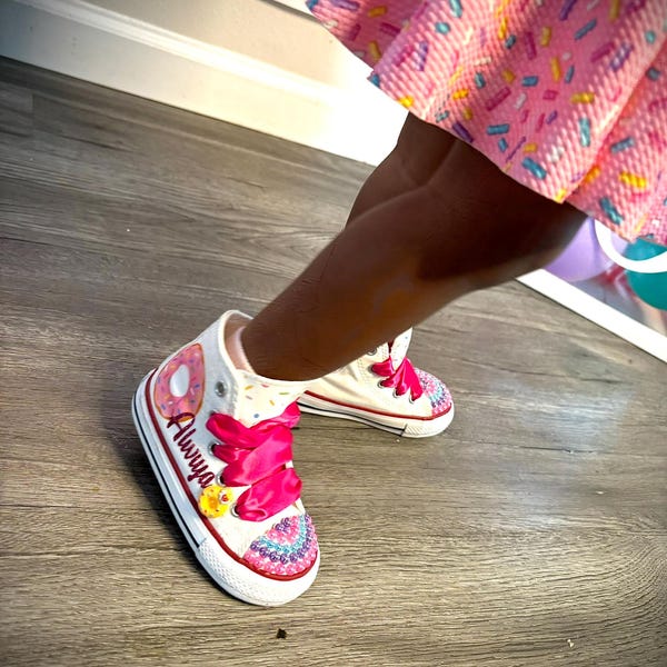 Donut Bling Shoes, Candy Land Shoes, Two Sweet Bling Shoes, Sweet One ...