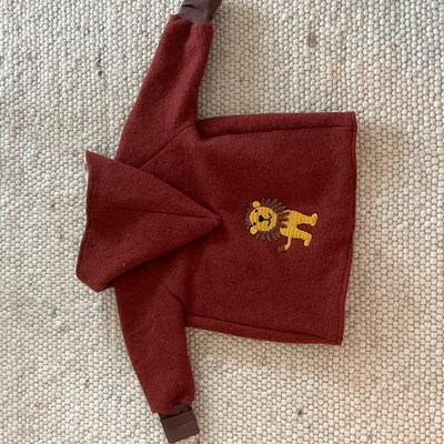 Rotkehlchen, gehäkelt, Häkelapplikation, Aufnäher, Applikation ...