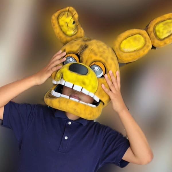 Freddy Fazbear Cosplay Head - Etsy