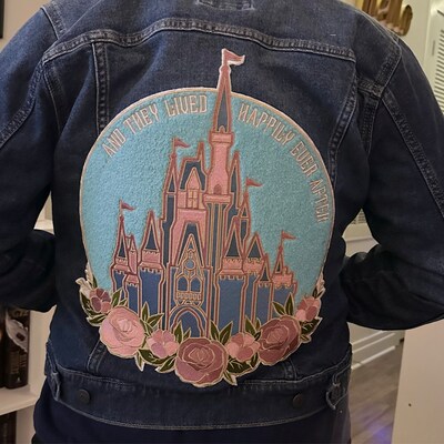 Disneyworld Castle Patch, Iron on Patch, Sew on Patch, Patches for ...