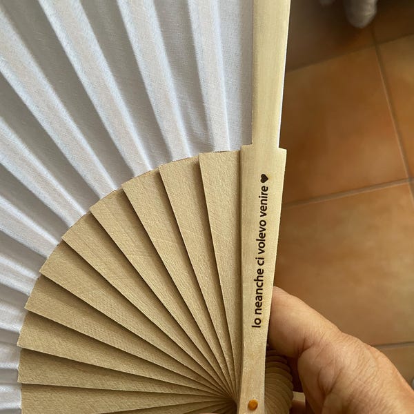 Éventails personnalisés pour mariage - cadeau original - éventail ...