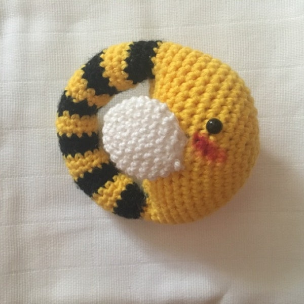 Crochet Pattern - Bee PDF Rattle Crochet Pattern - Tutorial Digital ...
