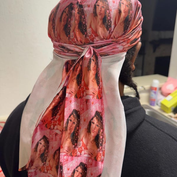 Custom Photo Durag, Photo Durag, Photo Silky Durag - Etsy
