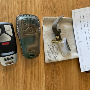 Handmade Leather BMW Car Key Case.leather Car Key Fob Cover | Etsy