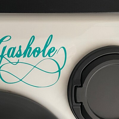 Gashole Vinyl Sticker Decal - Etsy