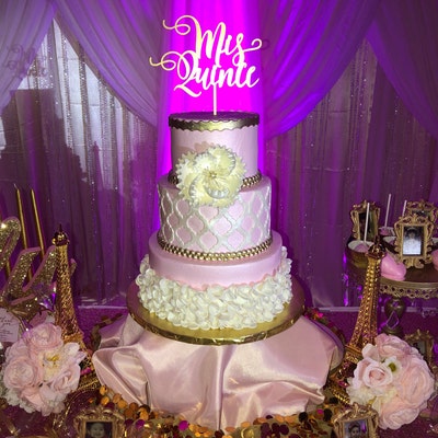 Mis Quince Rotulo Para Mesa Party Signs in Spanish Laser Cut Signs in ...