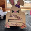 Cute Bunny Money Holder Easter Basket Name Tags Laser Cut Digital File ...