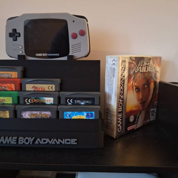 GBA Stand Gameboy Advance GBA Console and Game Holder Display Protector ...