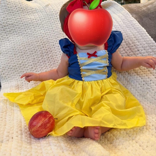 Anna Costume Apron, Anna Running Costume Apron, Costume Apron, Princess ...