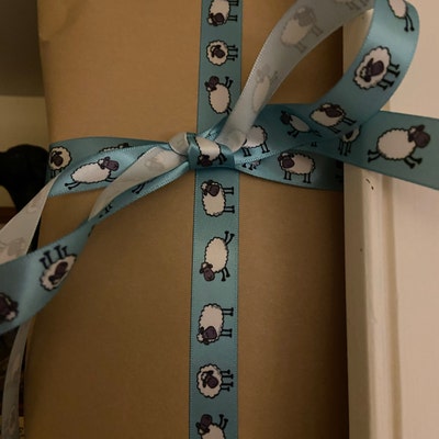 Japanese Pagoda Chinoiserie Ribbon Blue and White, for Gift Wrap, Tree ...