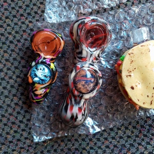 Custom Deadpool Riding a Unicorn Glass smoking pipe girly | Etsy