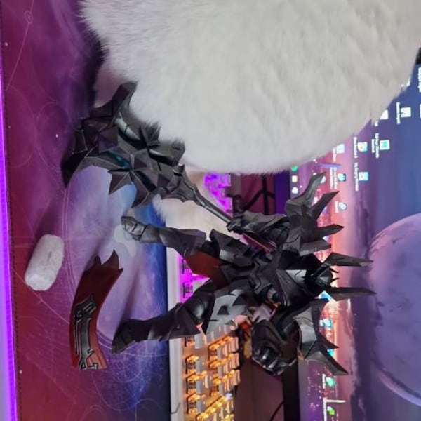 Mordekaiser Figurine: League of Legends Fan Art, 3D Printed (15/20 Cm ...