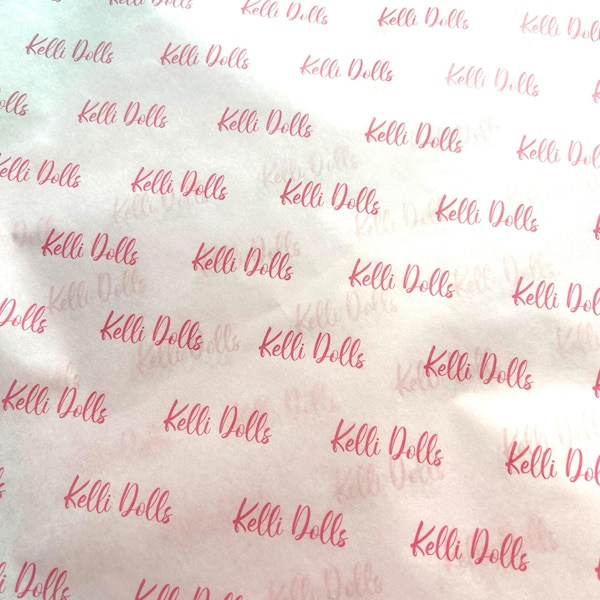 Custom Tissue Paper, Custom Logo Wrapping, Custom Logo Paper, Tissue ...