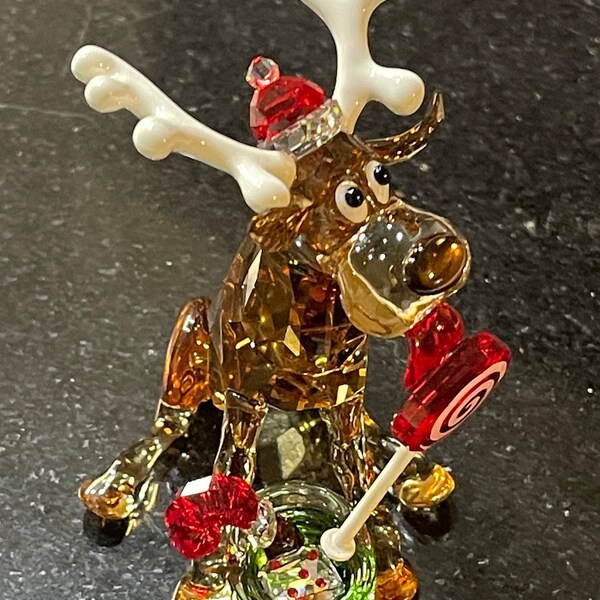 Swarovski Iconic Swan Set, Swan, Blue, Rhodium Plated. Original ...