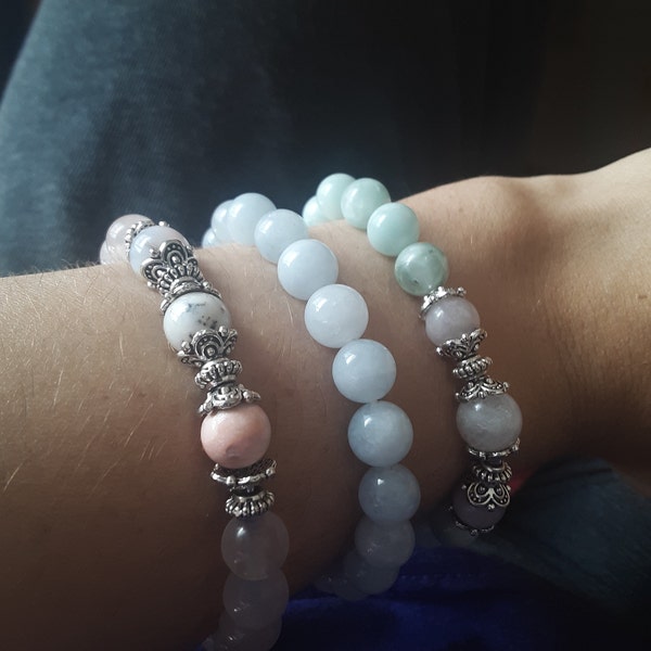 Celestite Bracelet | Spiritual Bracelet | Peace, Awareness, Rebirth ...