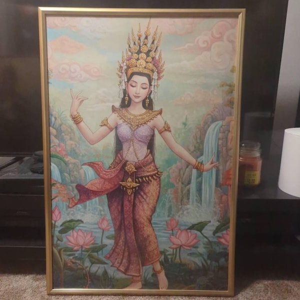 Cambodian Yeak Demon iPhone Wallpaper | Khmer Guardian Phone Background ...