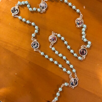 Rosary of Saint Joseph Chaplet of St. Joseph Black and White - Etsy