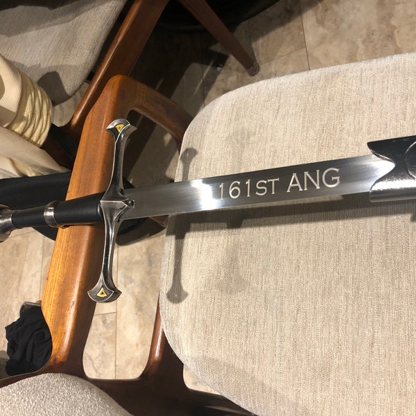 Monogram Sword, Custom Sword, Personalized Sword, Engraved Sword, Lion ...