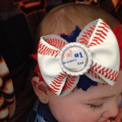 PHILADELPHIA PHILLIES Leather Baseball Headband/hair Clip - Etsy