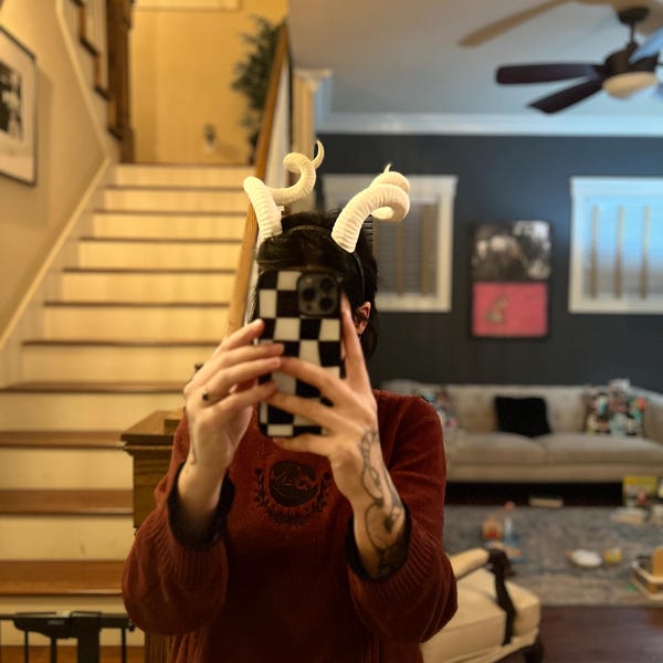 Violet Archdemon Horns With Multiple Size Options - Etsy