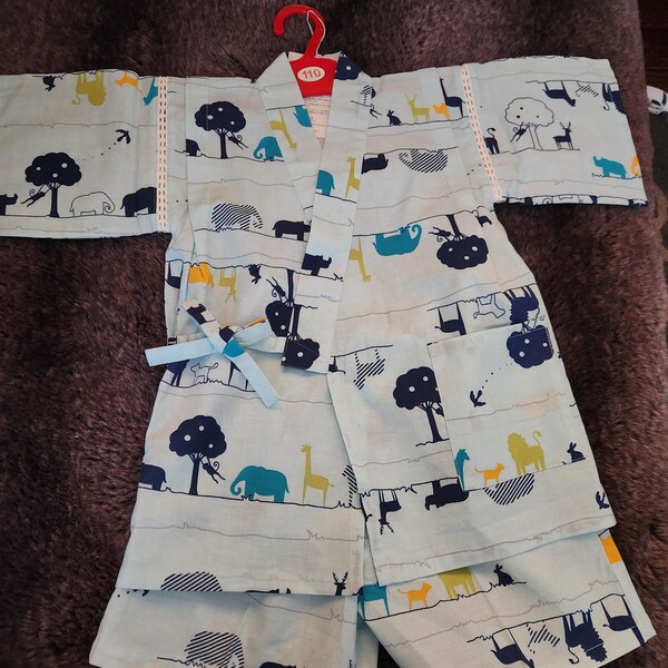 Washable Vintage KIMONO, Size: S-M / Japanese Traditional Women's Hitoe ...