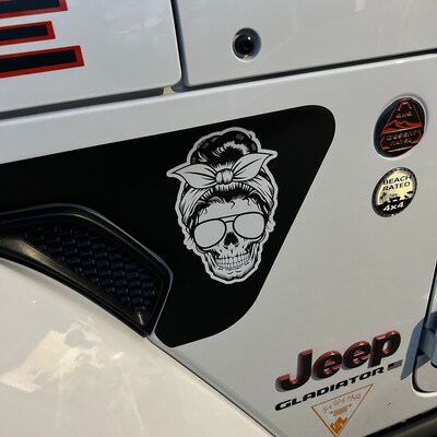 Set of JAGUAR Side Car Vinyl Decal Sticker, Set PANTHER Fender Top Side ...