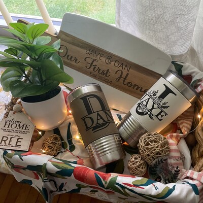 Housewarming Closing Gift Basket, Gift Basket for New Home Owner, Gift ...