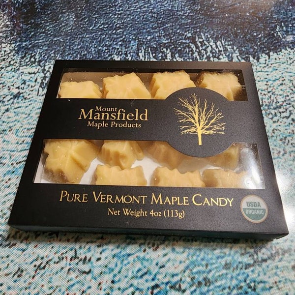 Mansfield Maple-certified Organic Pure Vermont Maple Sugar Candy - Etsy