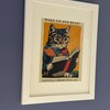 Cat Reading Poster - Wake up and Read! - National Library Week 1960 ...