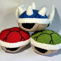 Koopa Shell Mario Amigurumi Crochet Pattern Pdf| PDF Pattern | ENG ...