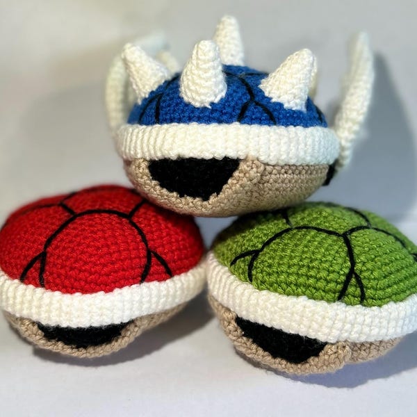 Koopa Shell Mario Amigurumi Crochet Pattern PDF | PDF Pattern | ENG ...