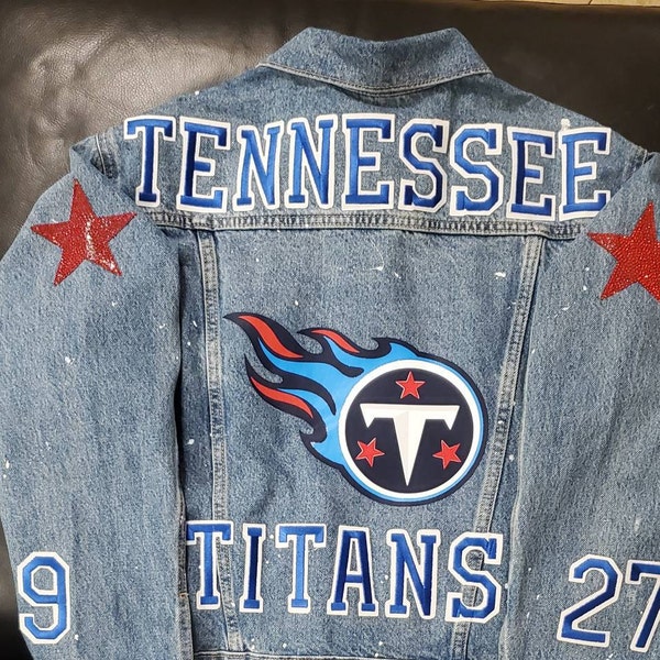 Collegiate Team Jacket | AGGIES | Texas A&M | Custom Jean Jacket ...