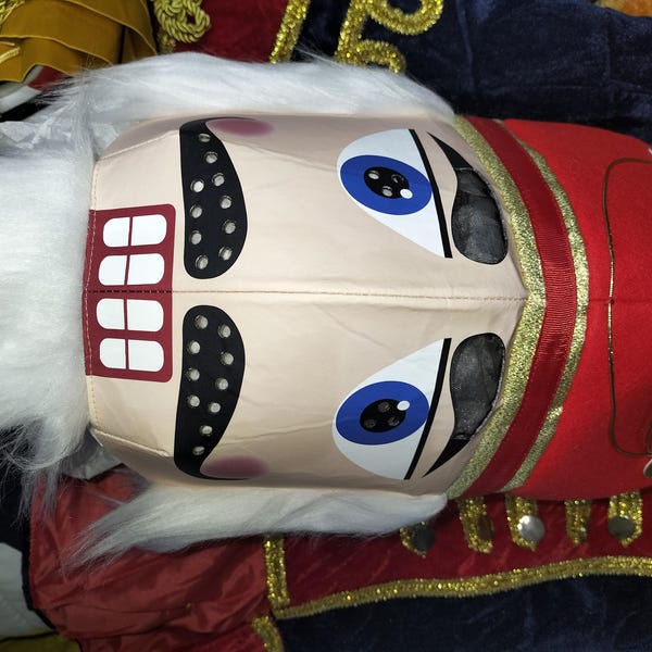 Comfortable Nutcracker Mask Head - Etsy