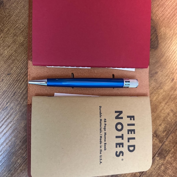 Field Notes Cover, Personalized Field Notes Cover, Leather Field Notes ...