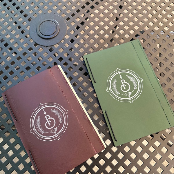 Wooden Menu Folder With Leather, Menu Holder, Restaurant Menu Folder ...