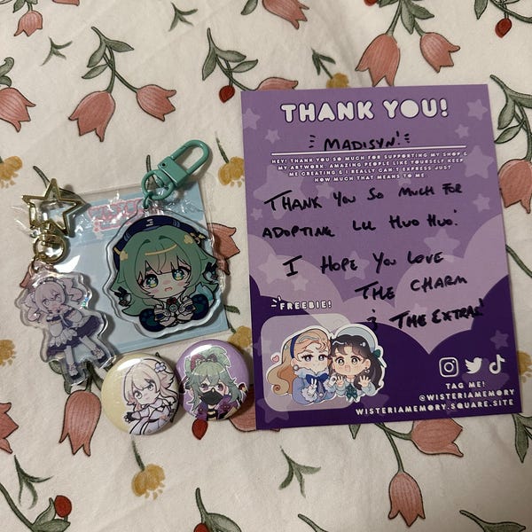 HSR - Xianzhou Luofu: Honkai Star Rail Charm - Huo Huo, Ruan Mei ...