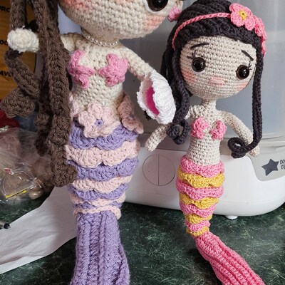 Belle & Mini Beast Amigurumi Doll CROCHET PATTERN PDF - Etsy